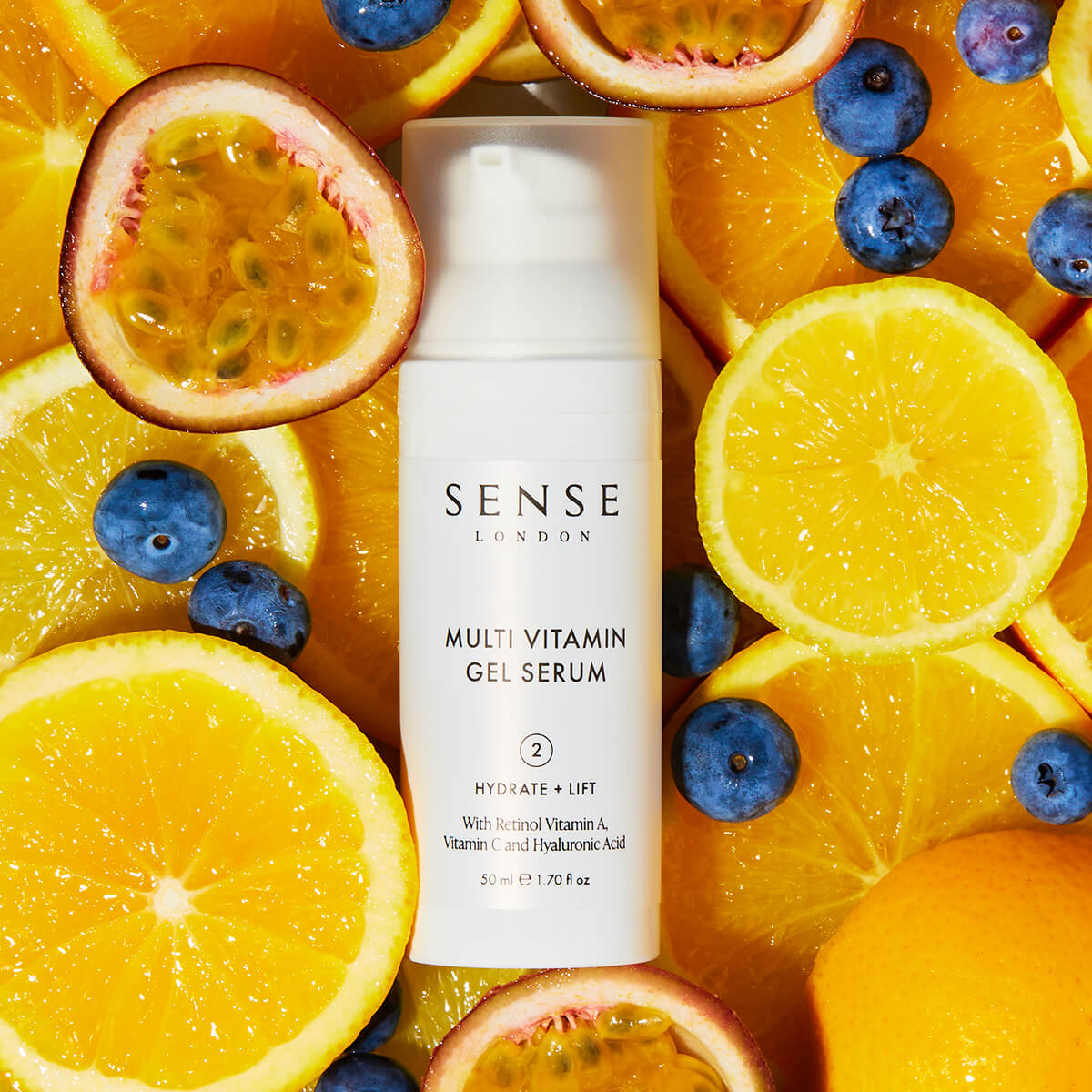 Sense London | Multi Vitamin Gel Serum | Natural, Organic, Vegan Skincare